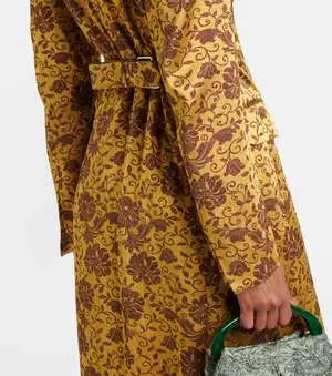 Dries Van Noten Rilly Jacquard Coat