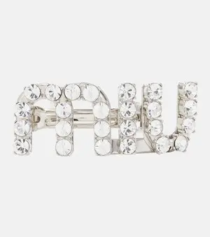 Miu Miu Embellished Hair Accessories