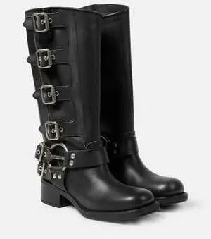 Miu Miu Buckled Boots For Women