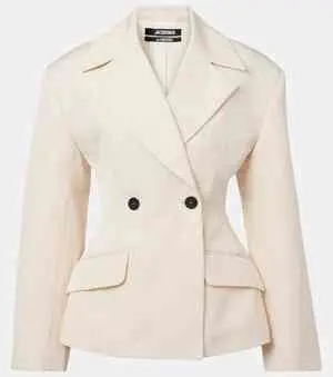 Jacquemus Double Breasted Blazers For Women