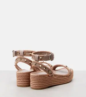 Valentino Garavani Rockstud Platform Sandals