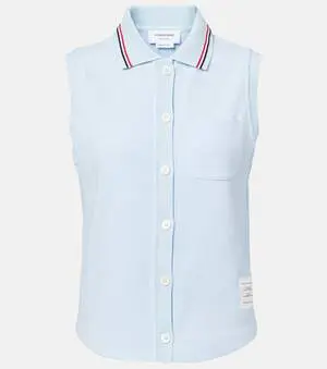 Thom Browne Sleeveless Shirts For Women