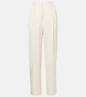 TOTEME High-rise Straight Pants
