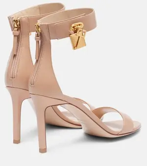 TOM FORD Padlock Leather Sandals