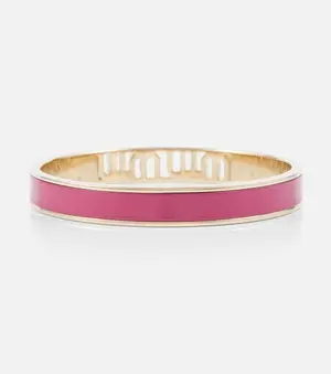 Miu Miu Logo Enameled Bracelet