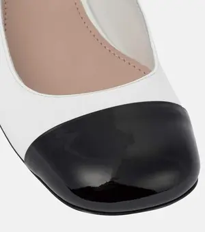 Miu Miu Mary Jane Leather Pumps