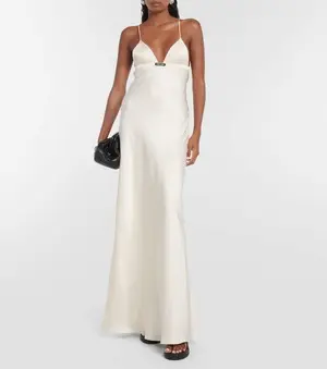 Miu Miu Satin Gown