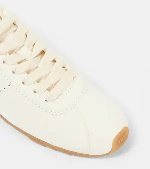 Miu Miu Leather Sneakers