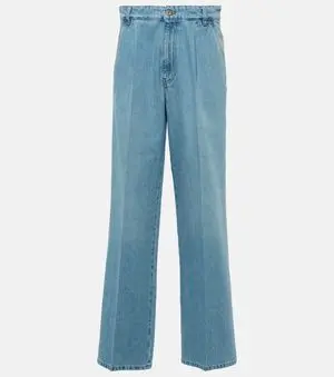 Miu Miu Low-rise Wide-leg Jeans