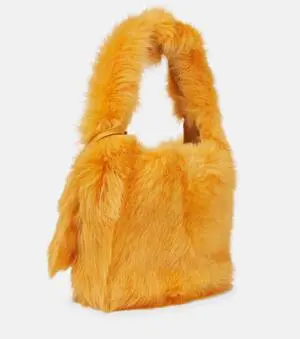 Miu Miu Shearling Shoulder Bag