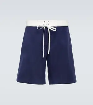 Miu Miu Satin Bermuda Shorts