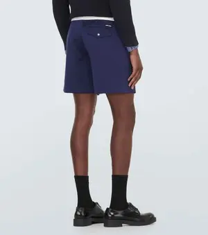 Miu Miu Satin Bermuda Shorts