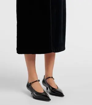 Miu Miu Satin Midi Dress