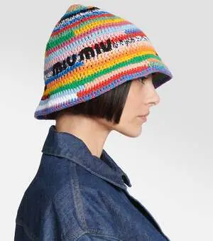 Miu Miu Crochet Bucket Hat