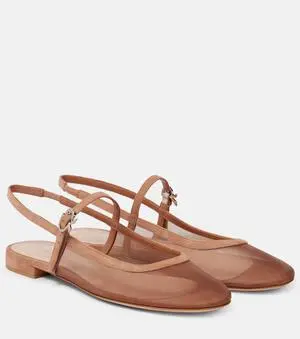 Gianvito Rossi Trimmed Flats For Women