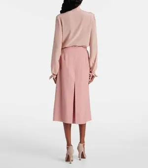 Valentino Garavani High-rise Wide-leg Skort