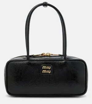 Miu Miu Patent Leather Top Handle Bag