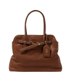Miu Miu Aventure Medium Leather Tote