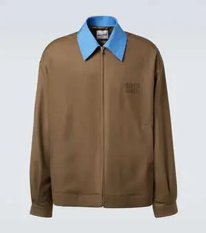 Miu Logo Outerwear For Men