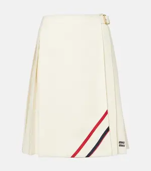 Miu Miu Buckled Skirts