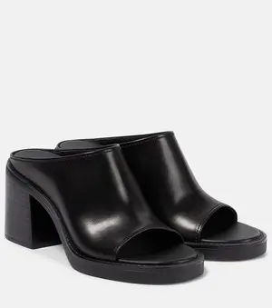 Miu Miu Leather Mules