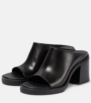 Miu Miu Leather Mules