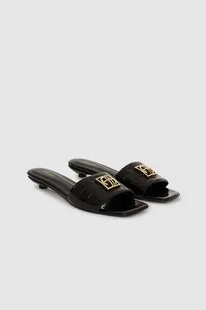 ANINE BING Ria Monogram Sandals