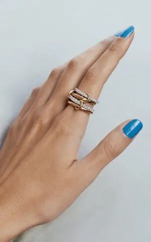 SPINELLI KILCOLLIN Halley 18k Yellow And Diamond Ring