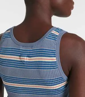 Prada Ribbed-knit Tank Top