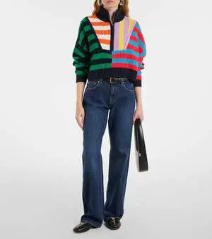 7 For All Mankind Tess High-rise Straight Jeans
