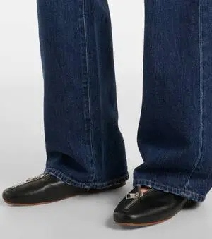 7 For All Mankind Tess High-rise Straight Jeans