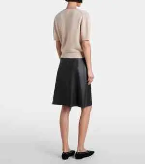 Jardin Des Orangers Cashmere Top - Beige
