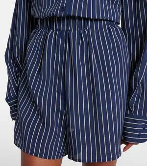THE FRANKIE SHOP Lui Striped Shorts