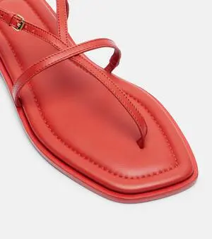 A.emery Remly Leather Sandals - Red