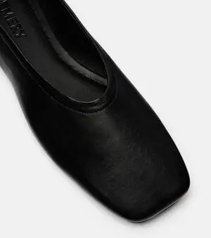 A.emery Steele Ballet Flats With Buckle-fastening Ankle Strap - Black