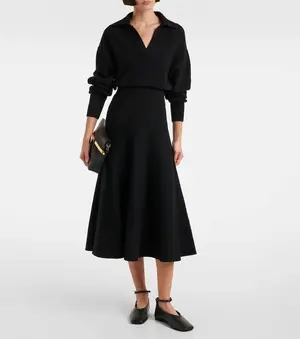 A.emery Steele Ballet Flats With Buckle-fastening Ankle Strap - Black