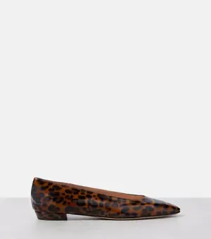 GIANVITO ROSSI Amelia Patent Leather Ballet Flats