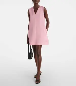 Asceno Derya Linen Minidress