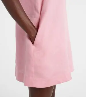 Asceno Derya Linen Minidress