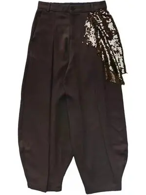 EDWARD CUMING Kickout Drape Trousers