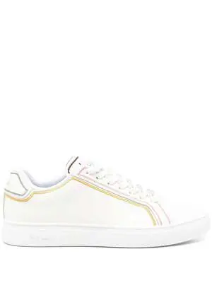 Paul Smith Swirl Leather Sneakers - White