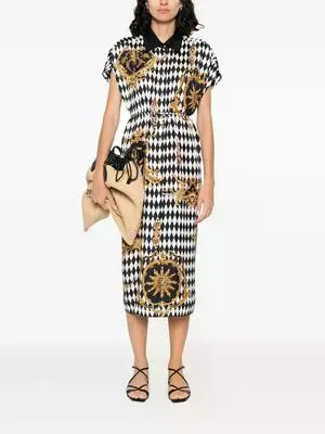 Camilla Monarchy Mania Midi Dress