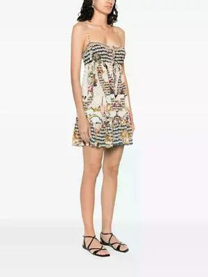 Camilla Printed Silk Dress