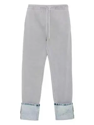 Moschino Denim-trim Trousers