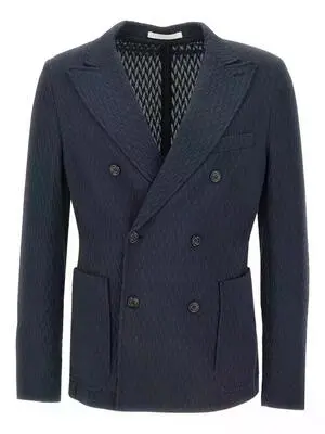 PAOLO PECORA Patterned-jacquard Blazer