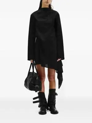 ANN DEMEULEMEESTER Halvi Draped Shirt Dress