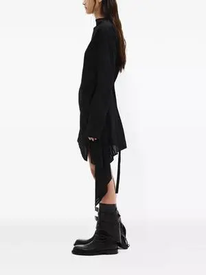 ANN DEMEULEMEESTER Halvi Draped Shirt Dress