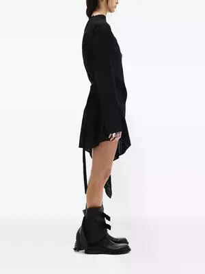 ANN DEMEULEMEESTER Halvi Draped Shirt Dress