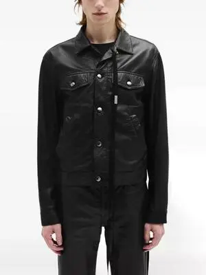 ANN DEMEULEMEESTER Leather Jacket