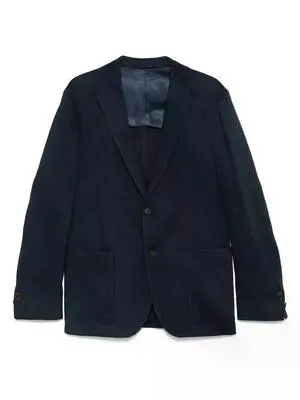 Corneliani Single-breasted Blazer - Blue